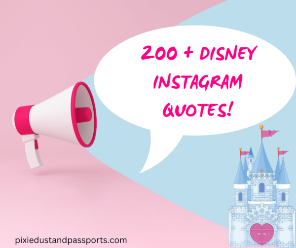 200 + Disney Instagram Captions to Add Magic to Your Feed!