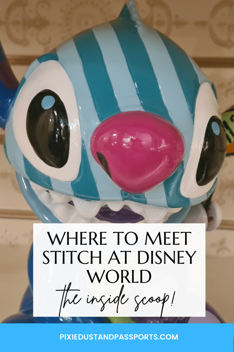 Where To Meet Stitch at Disney World (+ Facts and Tips!)