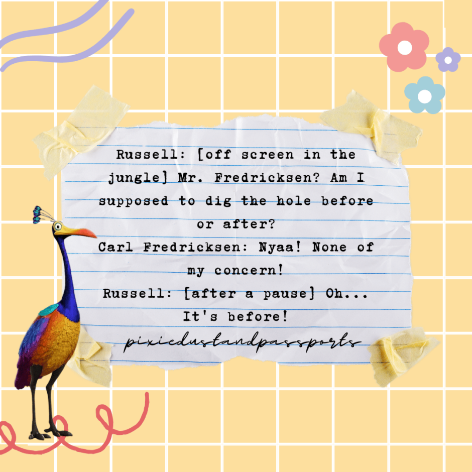 33 Russell from Up Quotes to Make You Laugh Out Loud!