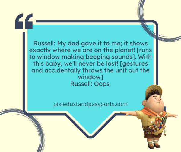 33 Russell from Up Quotes to Make You Laugh Out Loud!