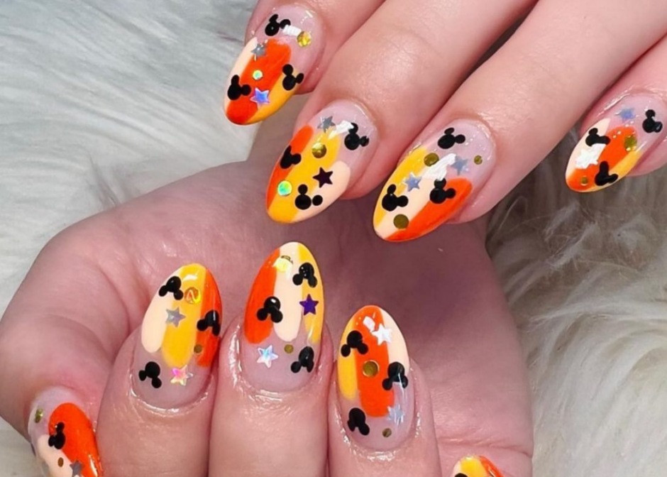 Disney Halloween Nails: 111 Cute Ideas to Try! - Pixie Dust and Passports